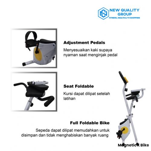 IREBORN – New Alat Olahraga Fitness Gym Static Bike Sepeda Statis ...