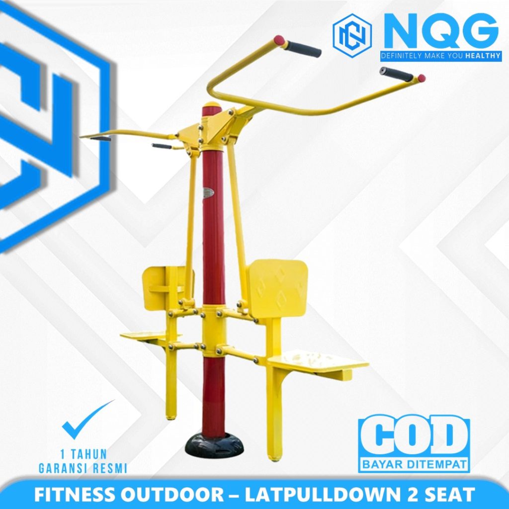 TOTAL GYM – Alat Olahraga Fitness Outdoor Lat Pull Down 2 Seat Machine ...